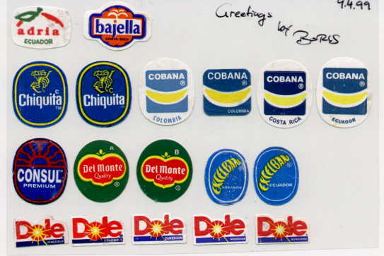 Banana Labels